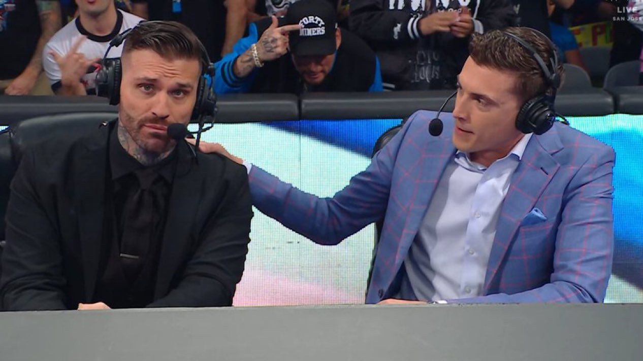 Corey Graves Returns to WWE SmackDown Commentary After Brutal Brock ...
