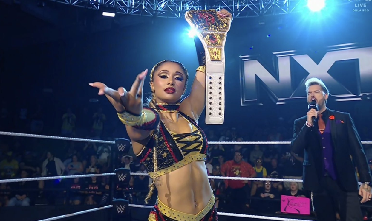Kelani Jordan Retains TNA Knockouts Title After Wild Brawl on WWE NXT