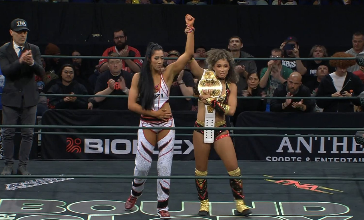 WWE NXT’s Kelani Jordan Retains TNA Knockouts World Title at Bound for ...